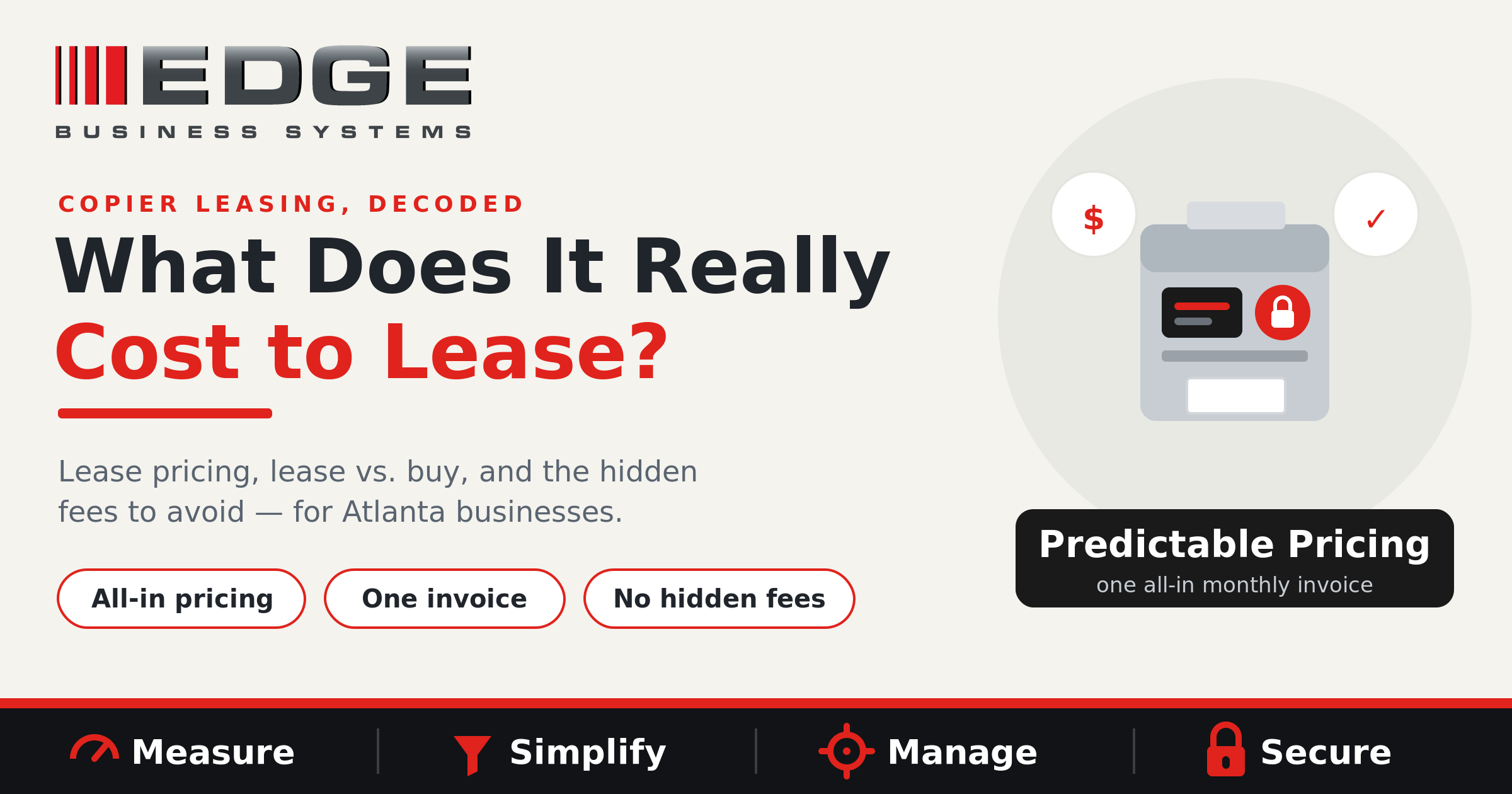 How Much Does It Cost to Lease a Copier in 2026?